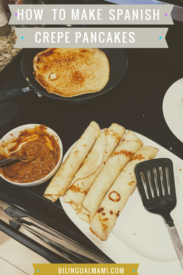 How to Make Spanish Pancakes with Dulce de Leche – Bilingual Mami
