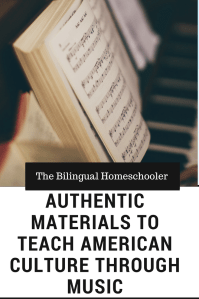 Authentic Materials to Teach American Culture through Music – Bilingual ...